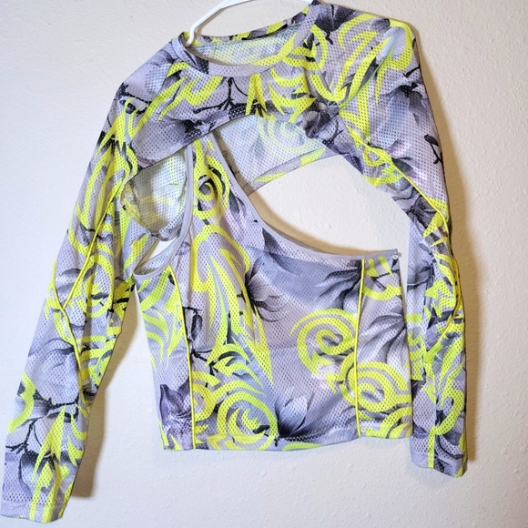 Shirts | Gogo Dancer Mesh 2 Piece Top | Poshmark